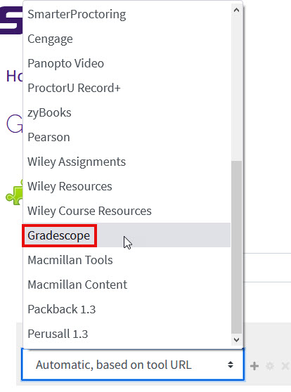 Moodle: Activities & Resources: External Tool: Adding Gradescope in Moodle - GROK Knowledge Base